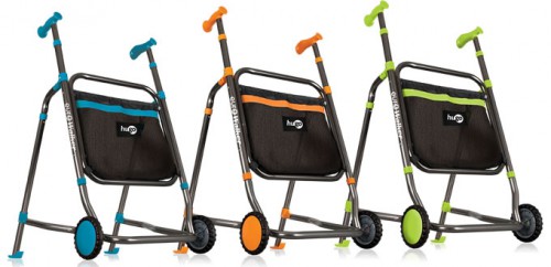 Hugo® Easy-Fold Lightweight Walker, Sapphire Blue – Hugo®